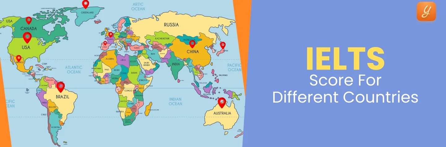 IELTS Score for Different Countries